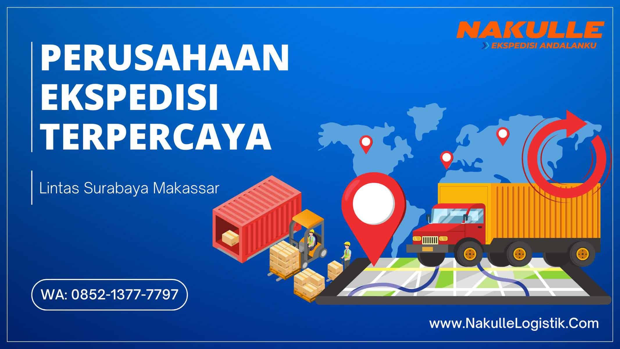 Pengiriman Ekspedisi Surabaya Makassar WA: 0852.1377.7797